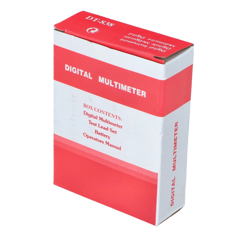 Multimetru electric, permite masurarea tensiunii AC si DC, Control LED